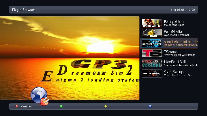 sundtek control center Plugin for enigma2 - Enigma2 System Utility Plugins - Linux Satellite ...